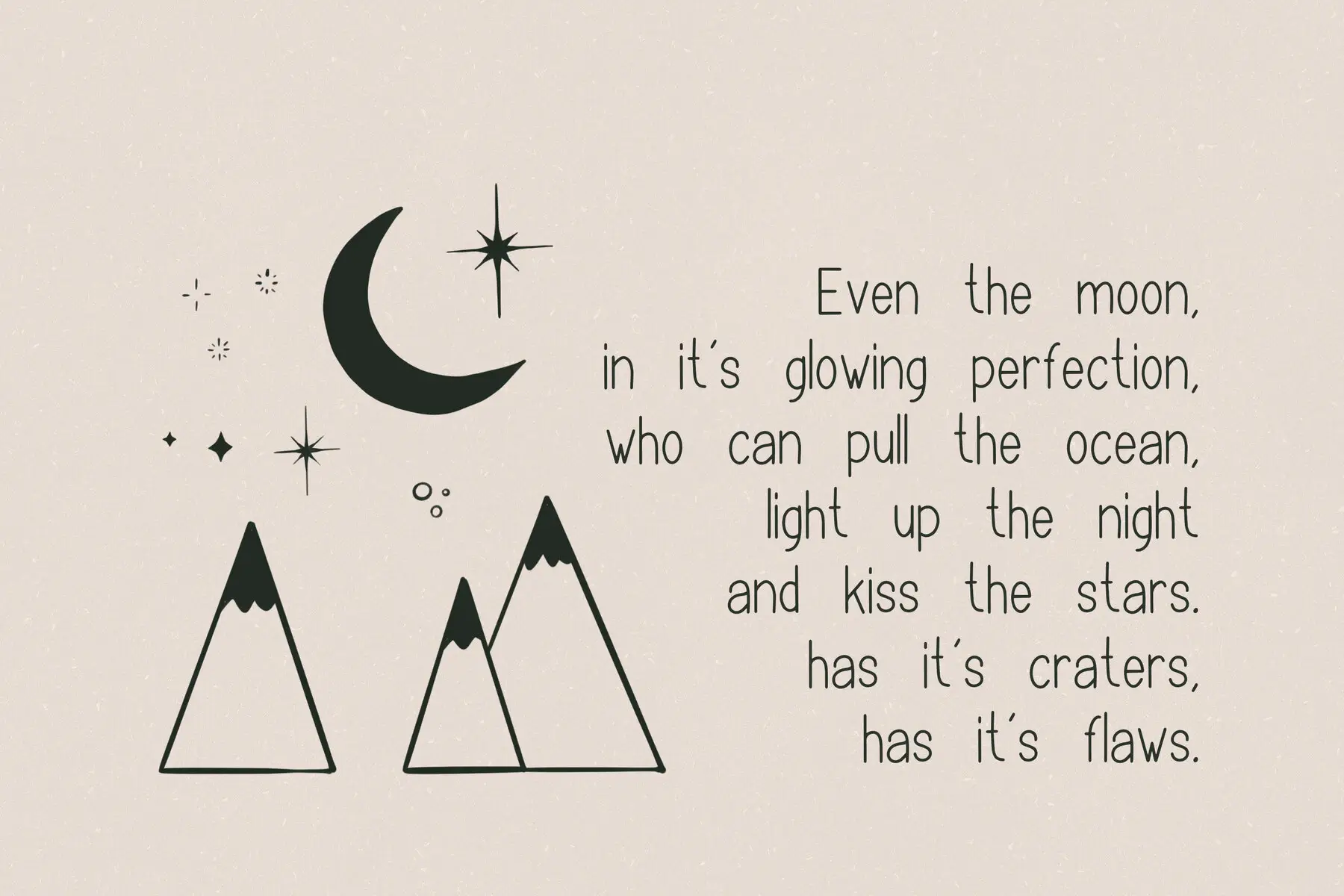 Moonchild Font Duo Font - FontPath