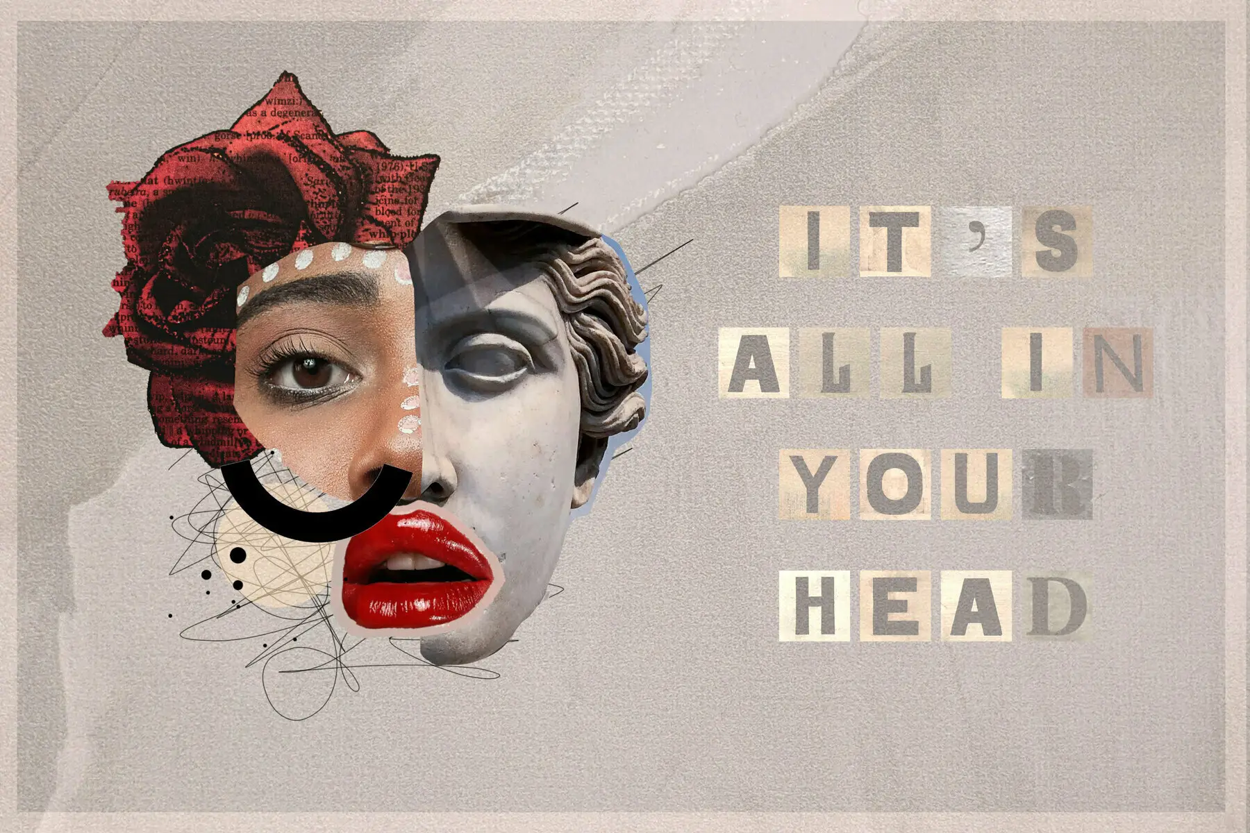 Craft Collage SVG Font - YouWorkForThem