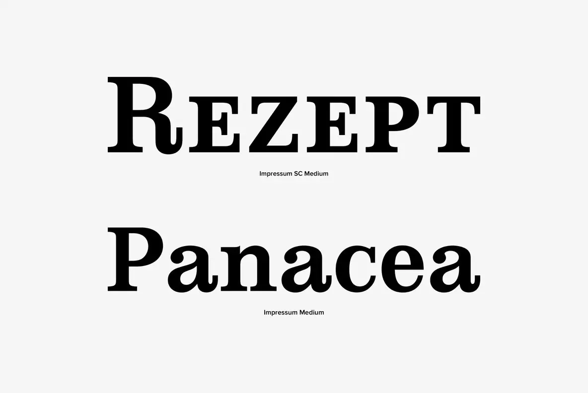 Impressum Font - YouWorkForThem