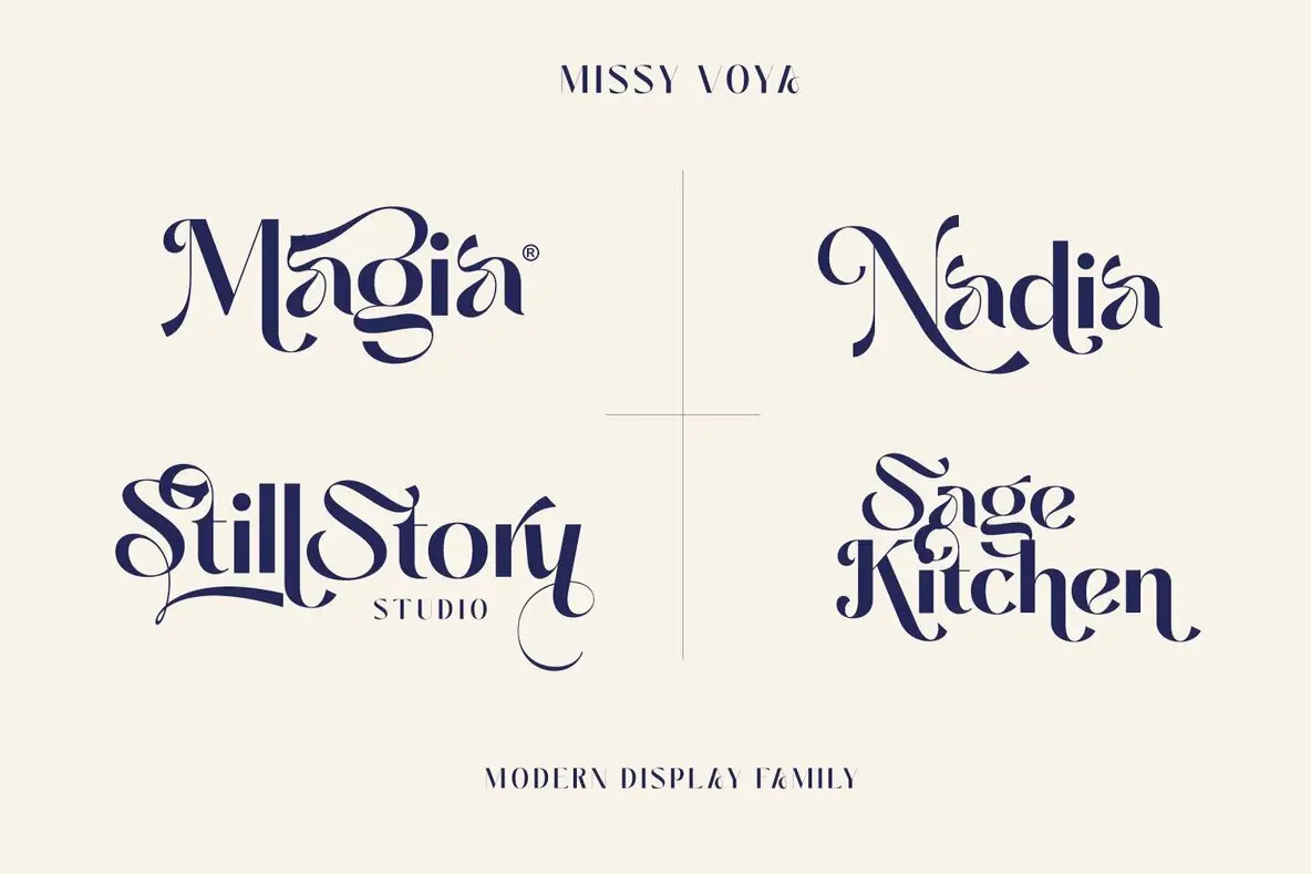 Missy Voya Font - YouWorkForThem