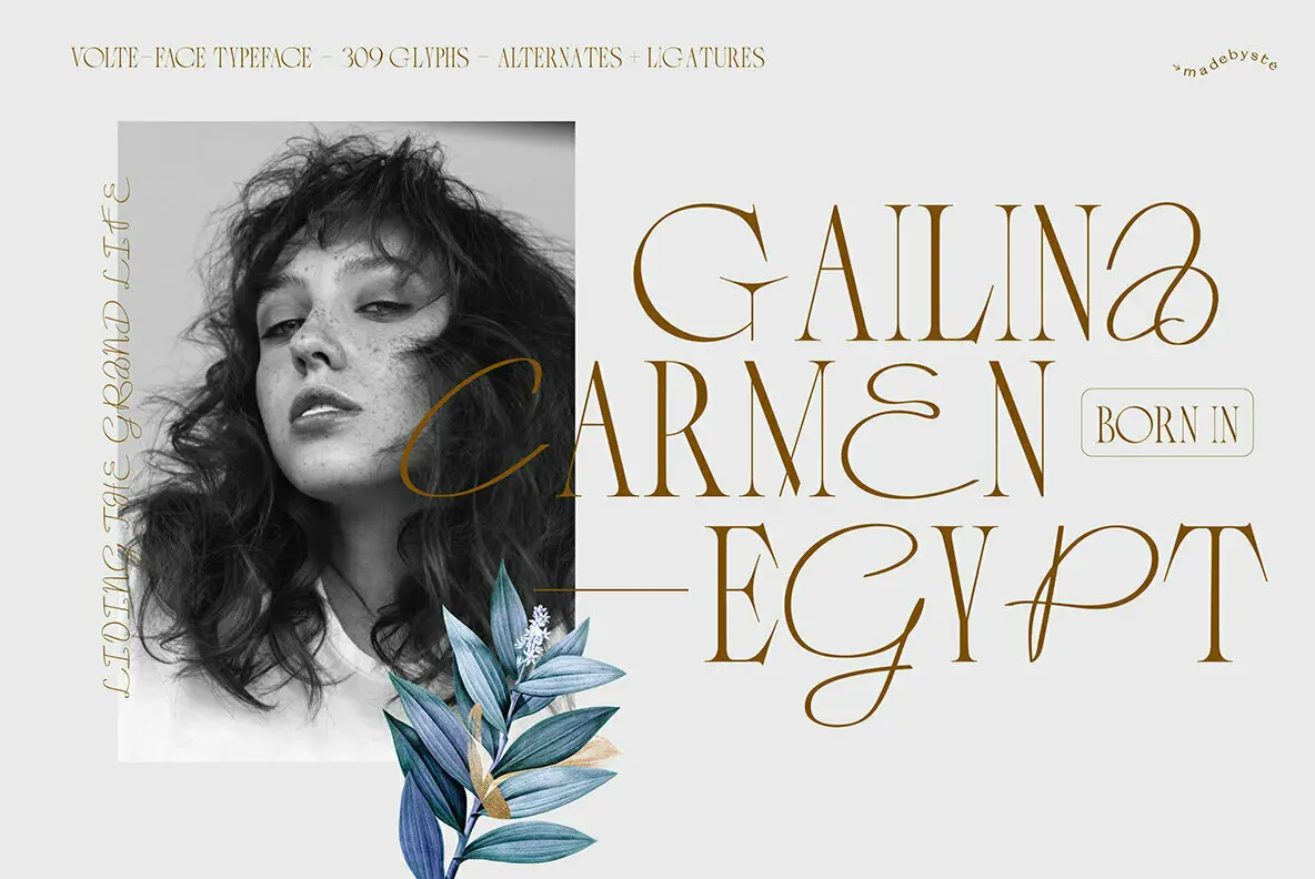 Volte Face Font - YouWorkForThem