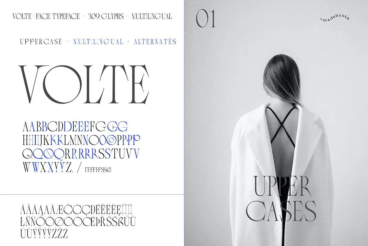 Volte Face Font - YouWorkForThem