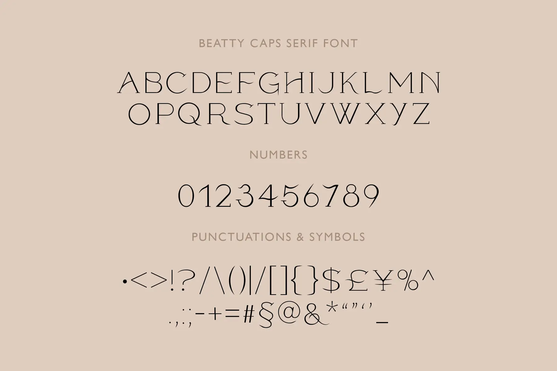 Beatty Font - YouWorkForThem