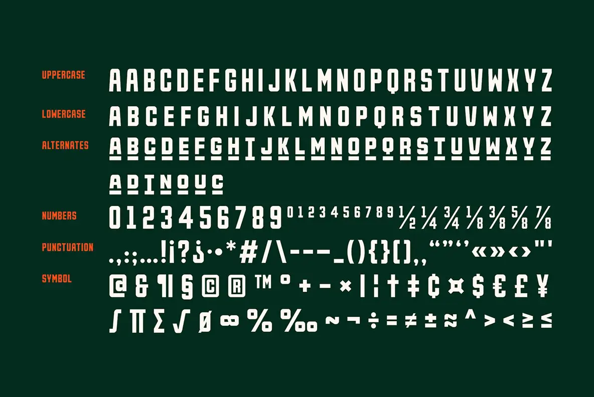 Brumder Font - YouWorkForThem