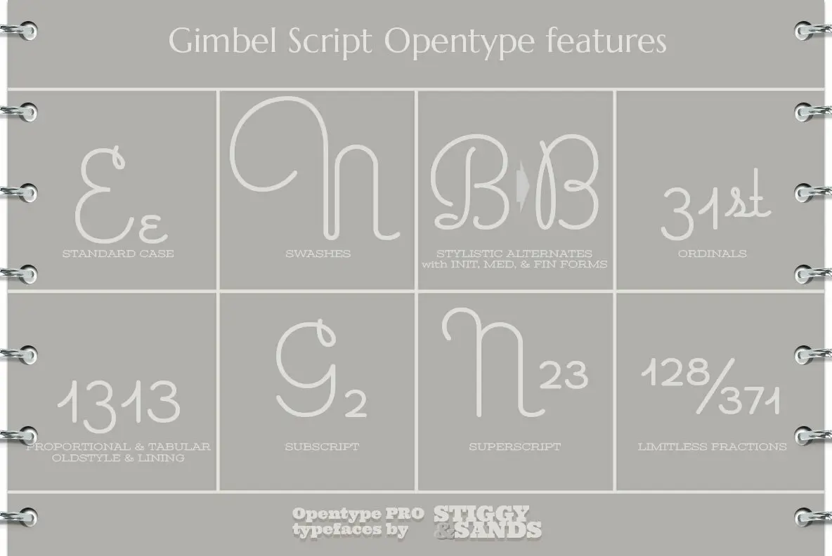 Gimbel Script Font - FontPath