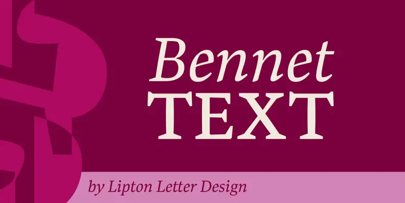 Lipton Letter Design Fonts - YouWorkForThem