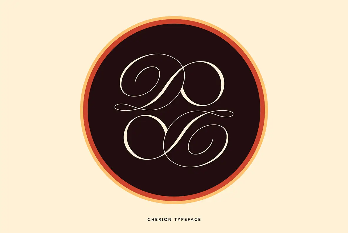 Cherion Typeface Font - YouWorkForThem