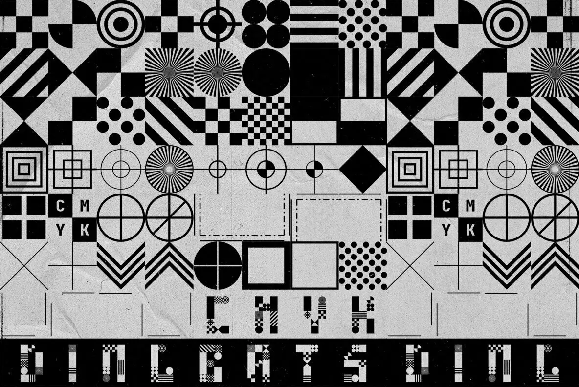 CMYK Font - YouWorkForThem