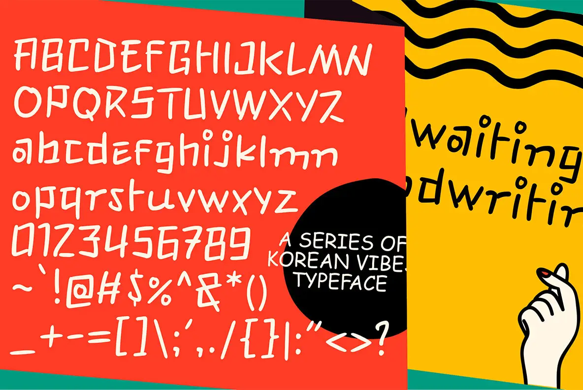 Hwaiting Handwriting Font - FontPath