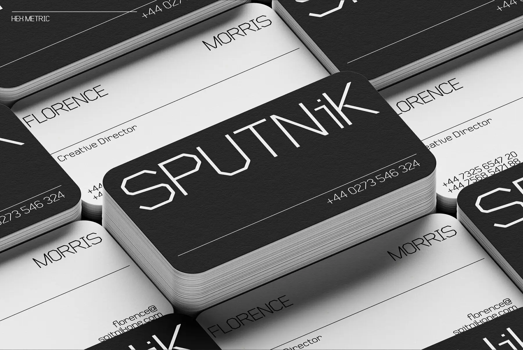 Hex Metric Font - YouWorkForThem