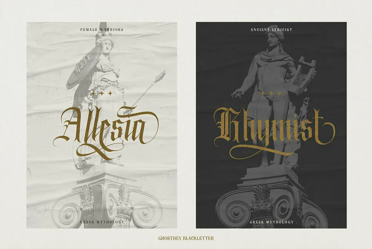 Ghosthey Typeface Font - YouWorkForThem