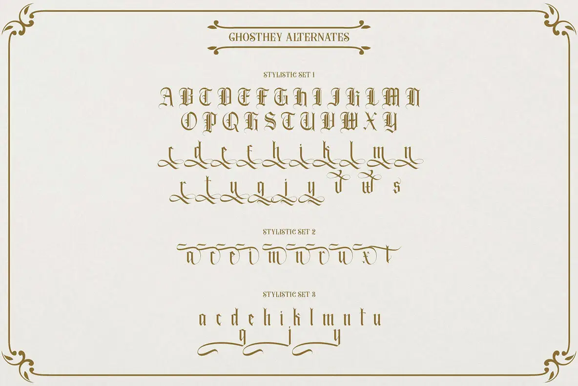 Ghosthey Typeface Font - YouWorkForThem