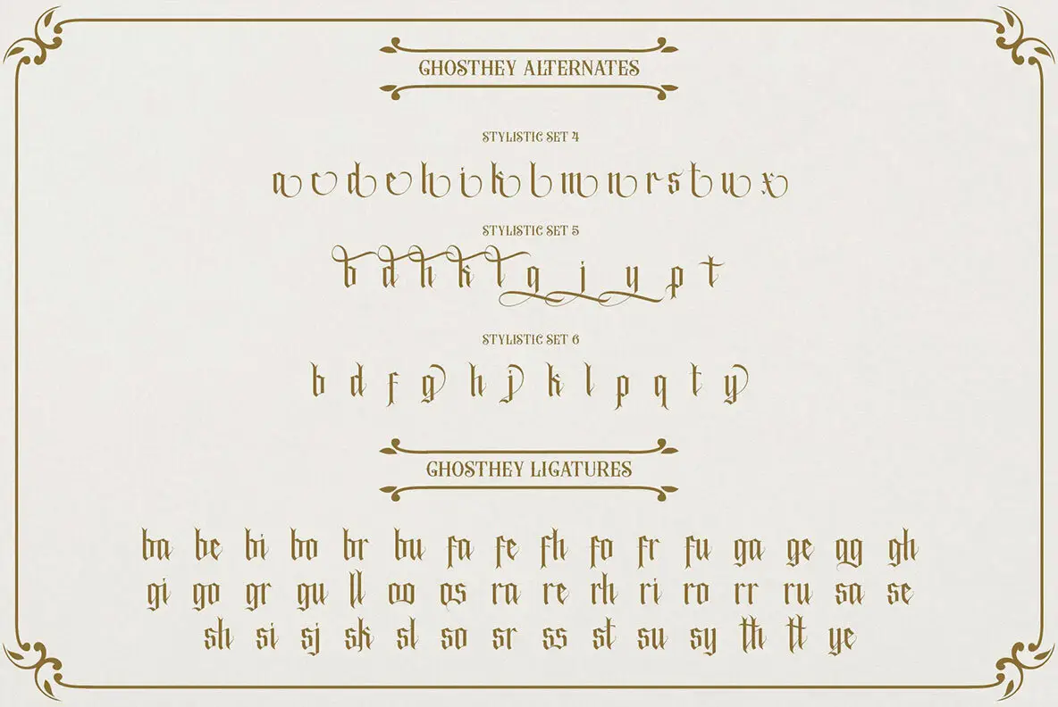 Ghosthey Typeface Font - YouWorkForThem