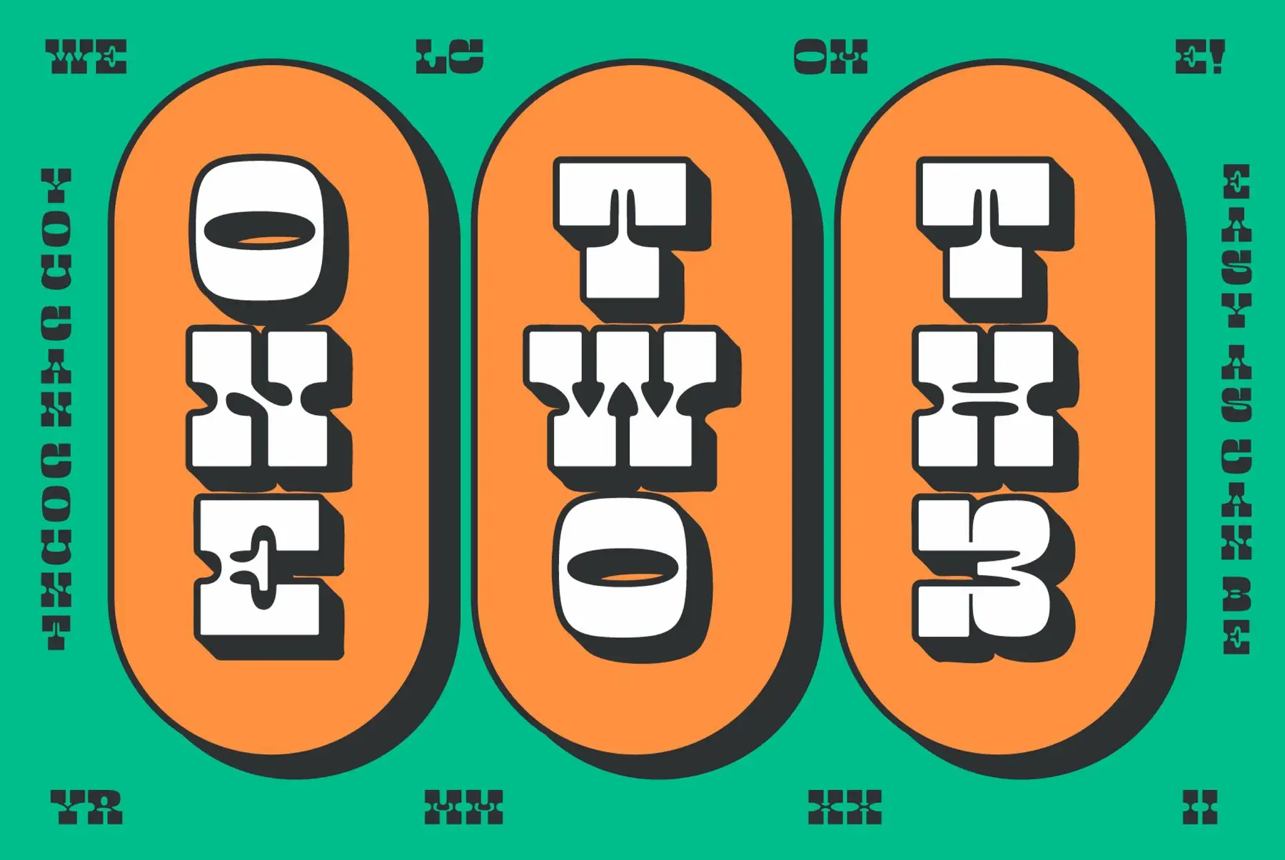 Okie Doko Font - YouWorkForThem