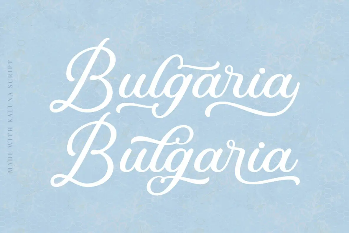 Kaluna Font - YouWorkForThem