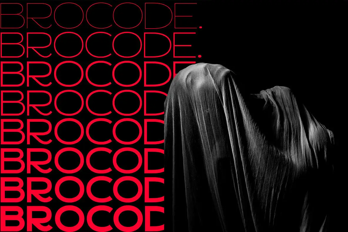 Brocode Display Font - YouWorkForThem