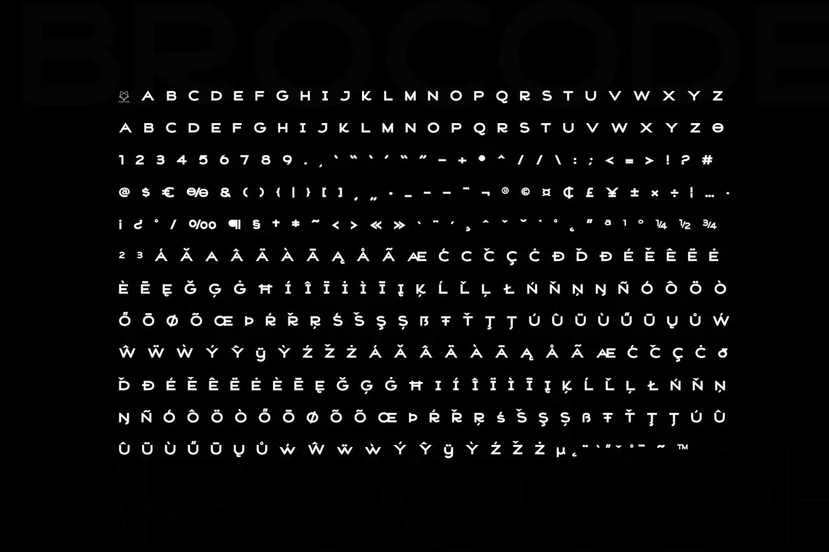 Brocode Display Font - YouWorkForThem