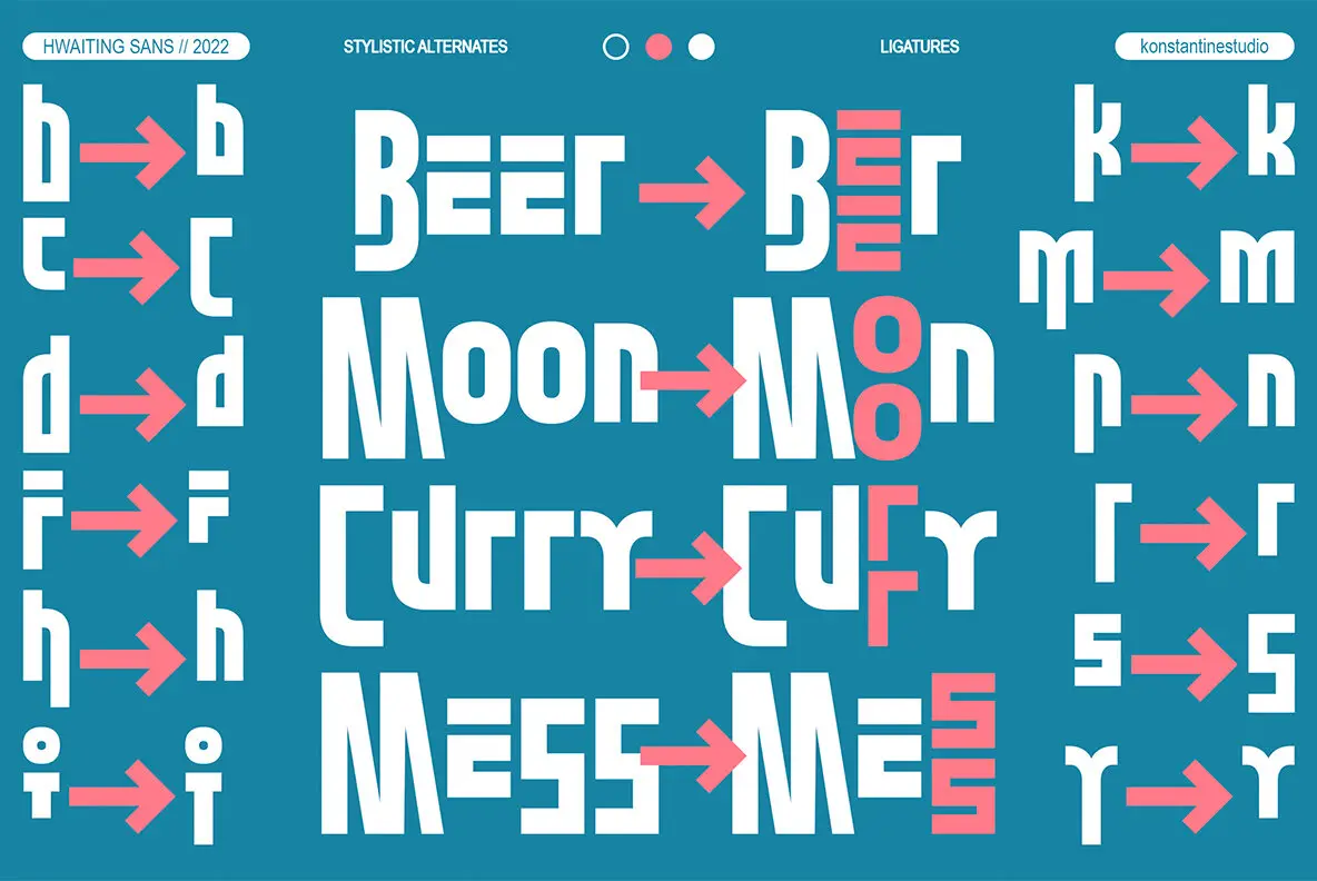 Hwaiting Sans Font - FontPath
