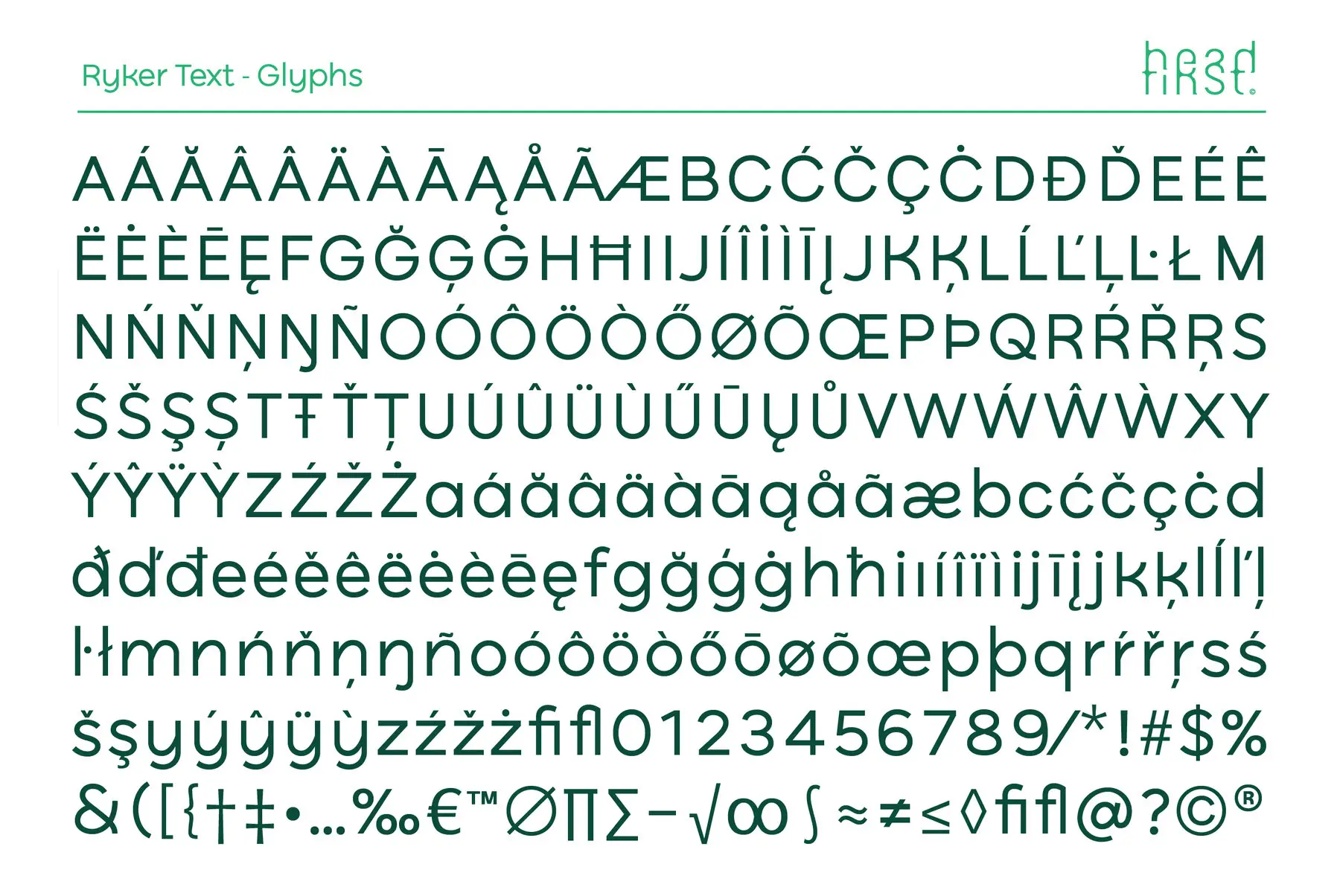 Ryker Font - YouWorkForThem