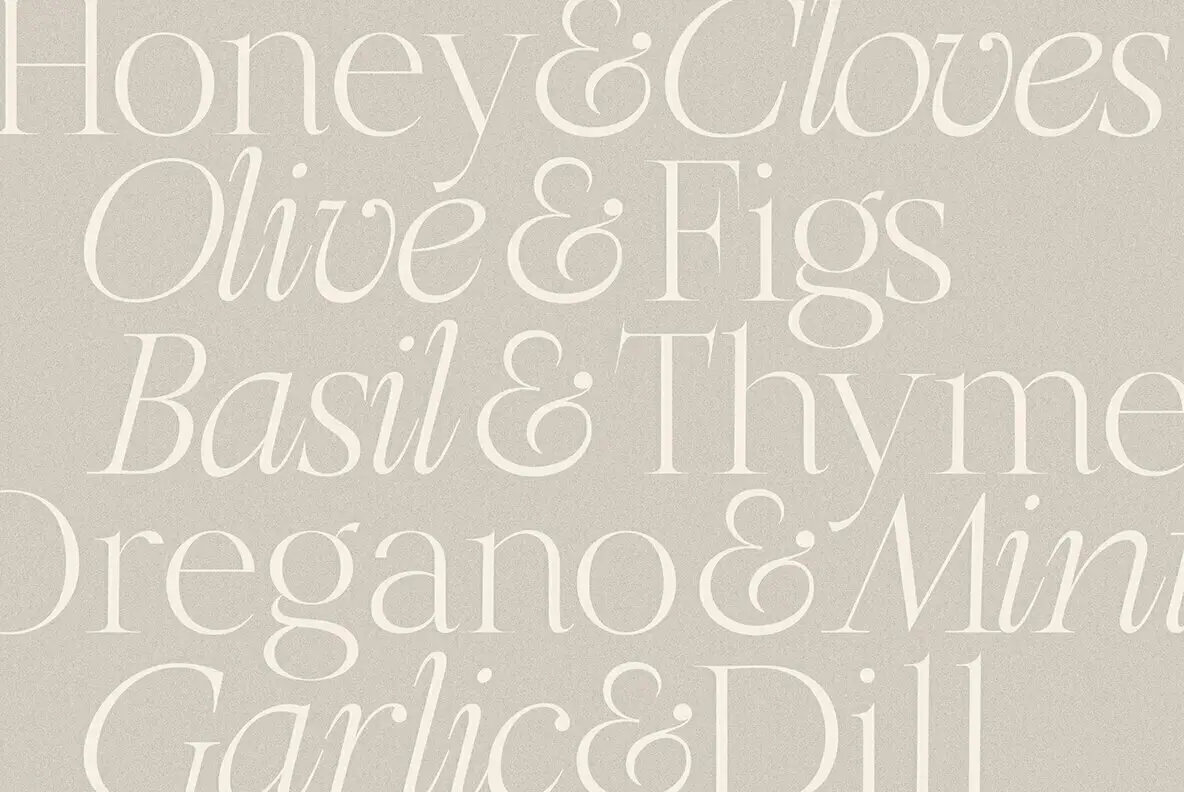 Olive and Figs Font - FontPath