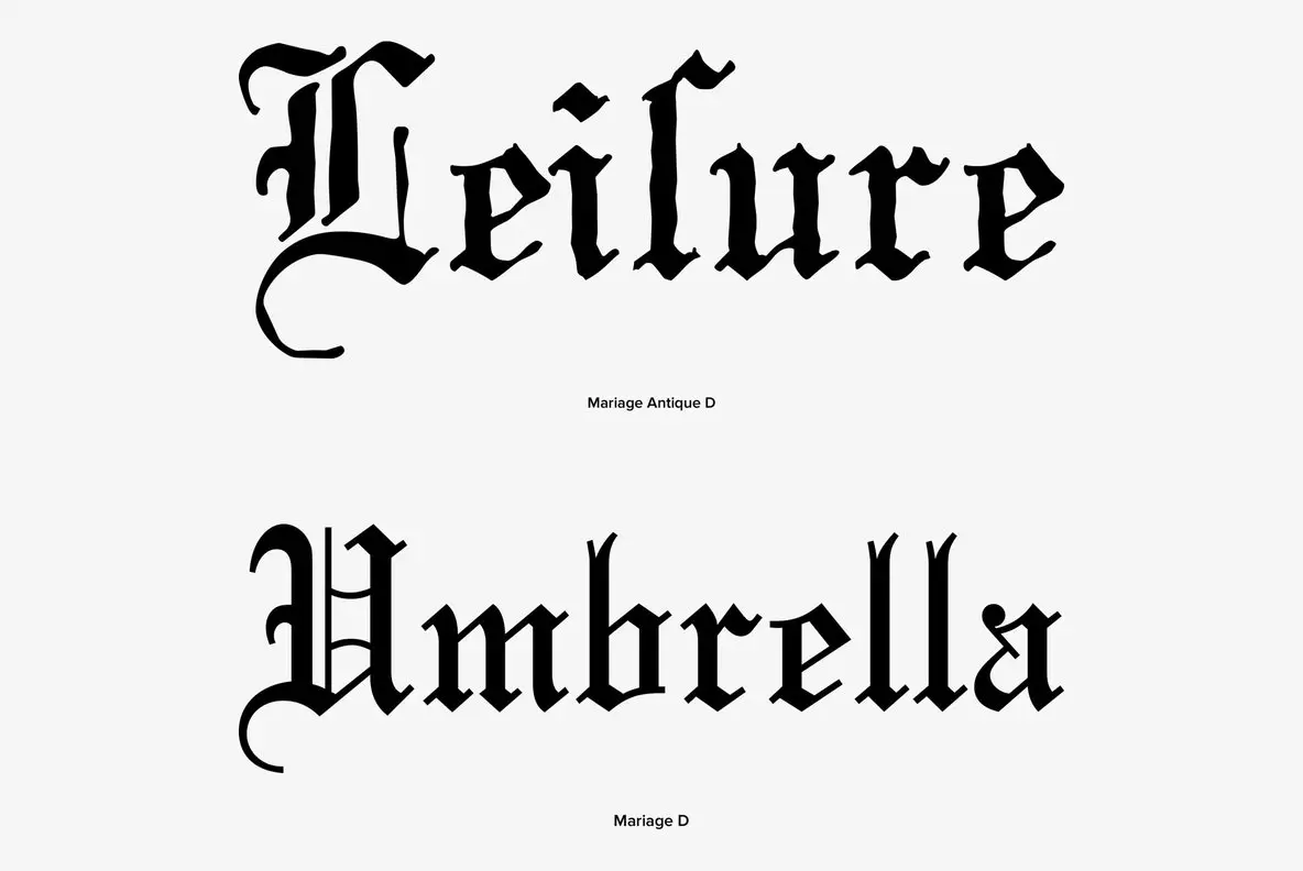 Mariage Font - YouWorkForThem