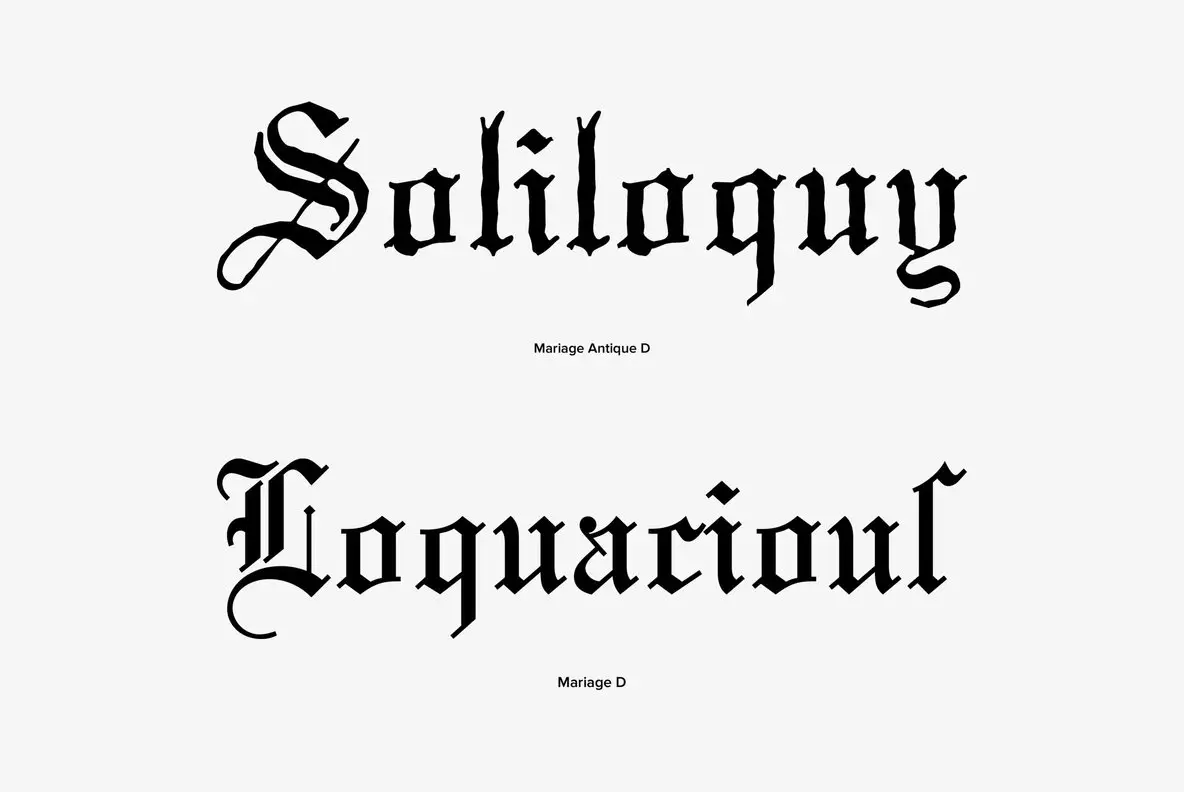 Mariage Font - YouWorkForThem