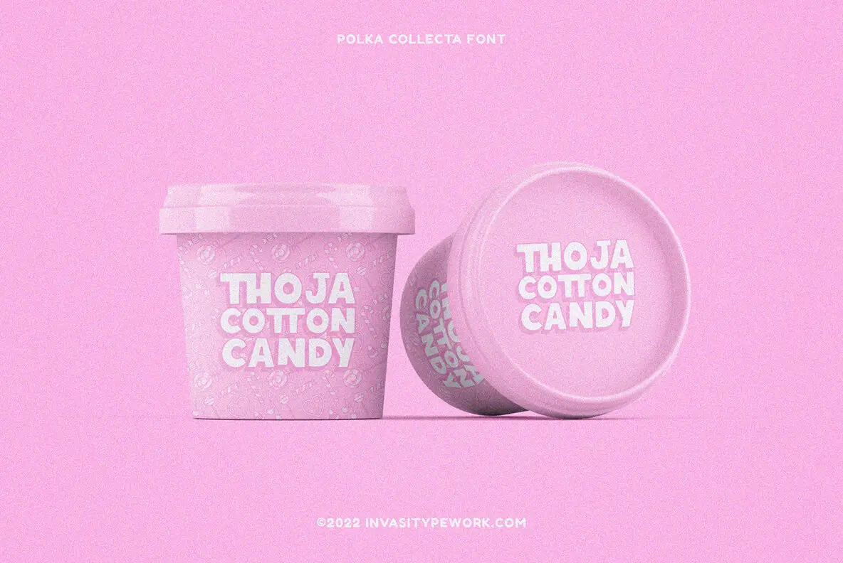 Polka Collecta Font - YouWorkForThem