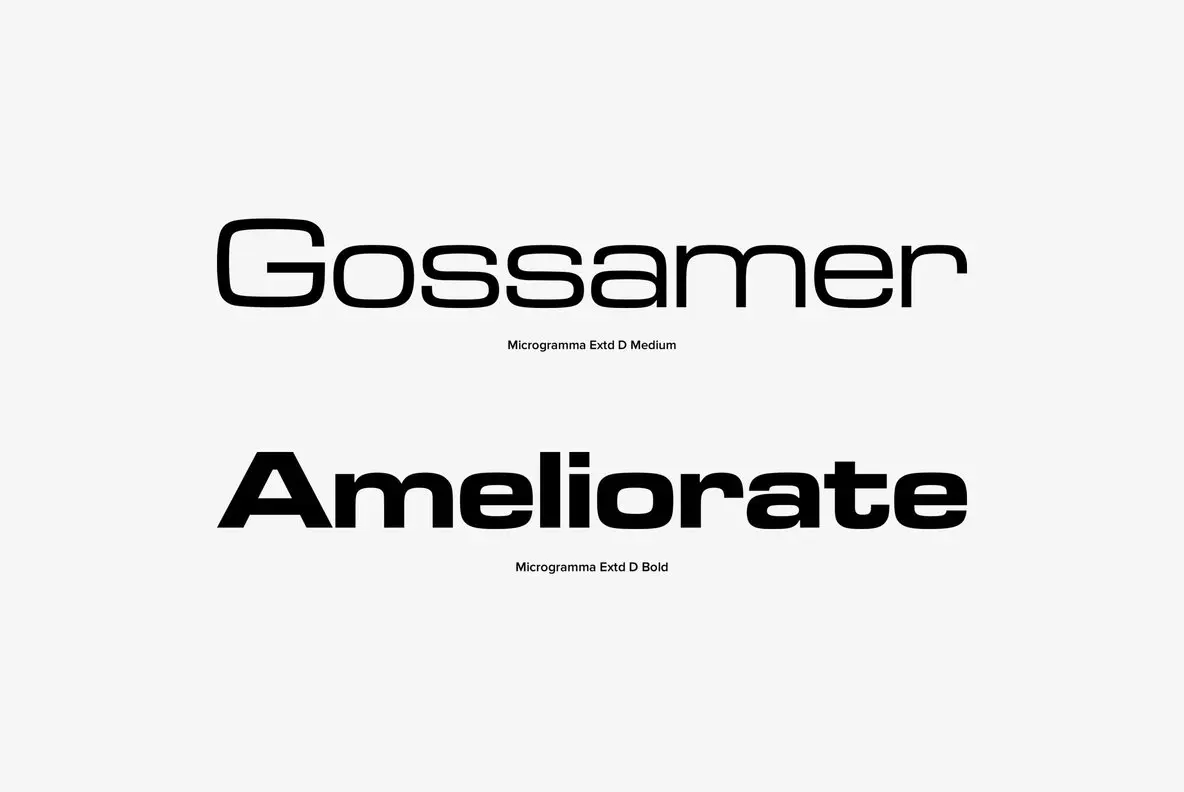 Microgramma Font - YouWorkForThem