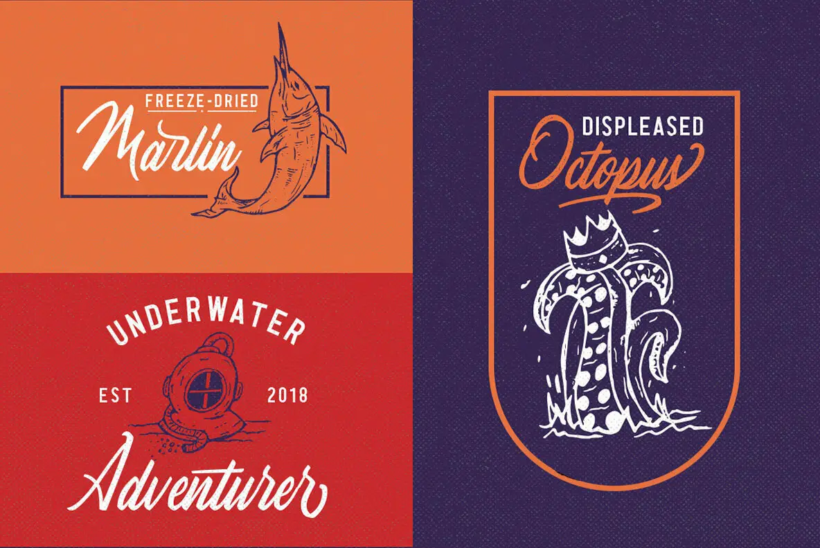 The Greyhound Font Duo - YouWorkForThem