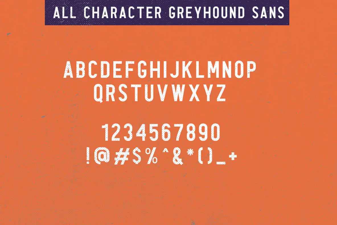 The Greyhound Font Duo - YouWorkForThem