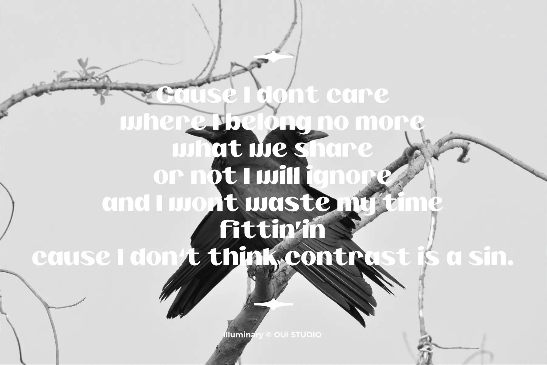 Illuminary Font - YouWorkForThem