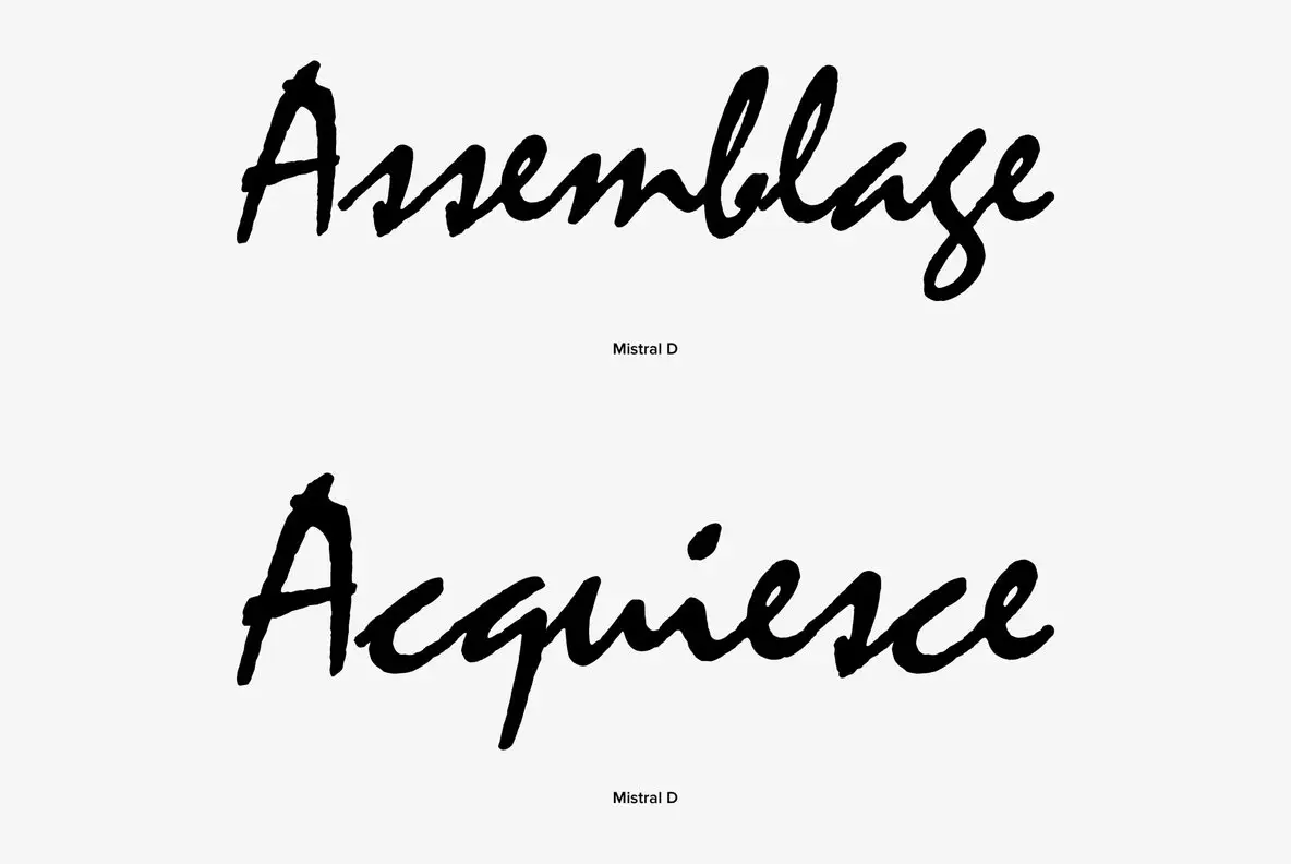 Mistral Font - YouWorkForThem