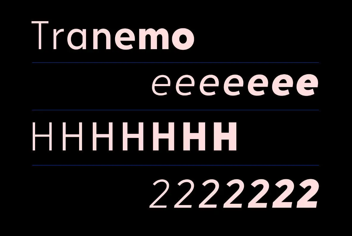 Tranemo Font - YouWorkForThem