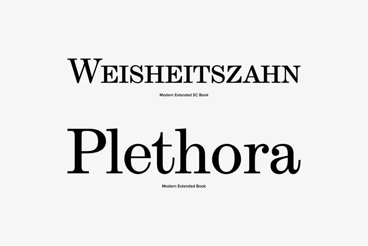 Modern Extended Font - FontPath