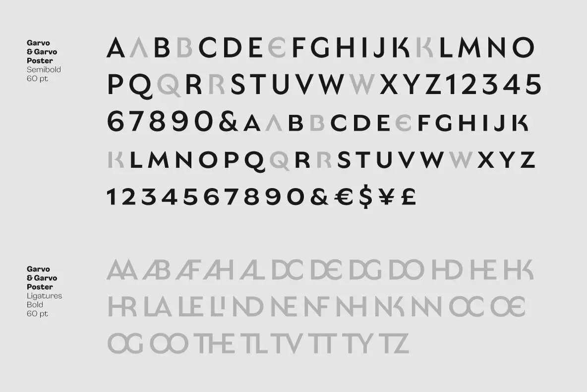 Garvo Font - YouWorkForThem