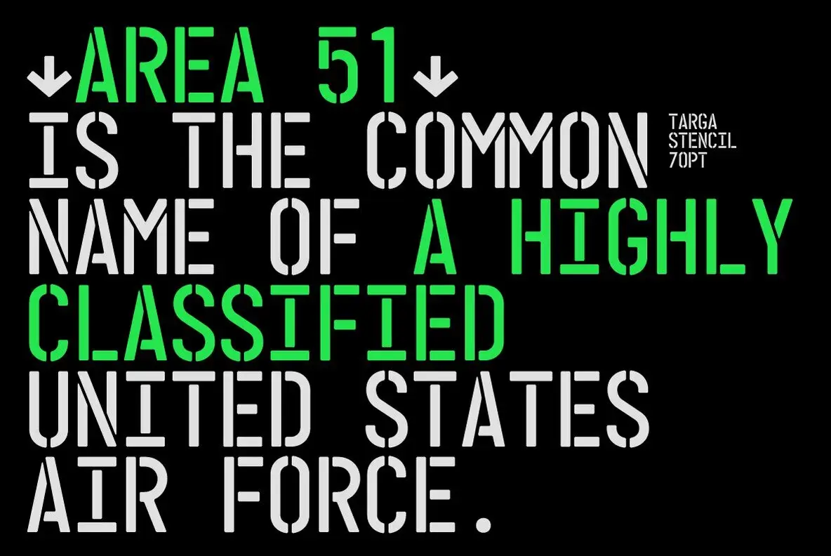 Targa Pro Font - YouWorkForThem