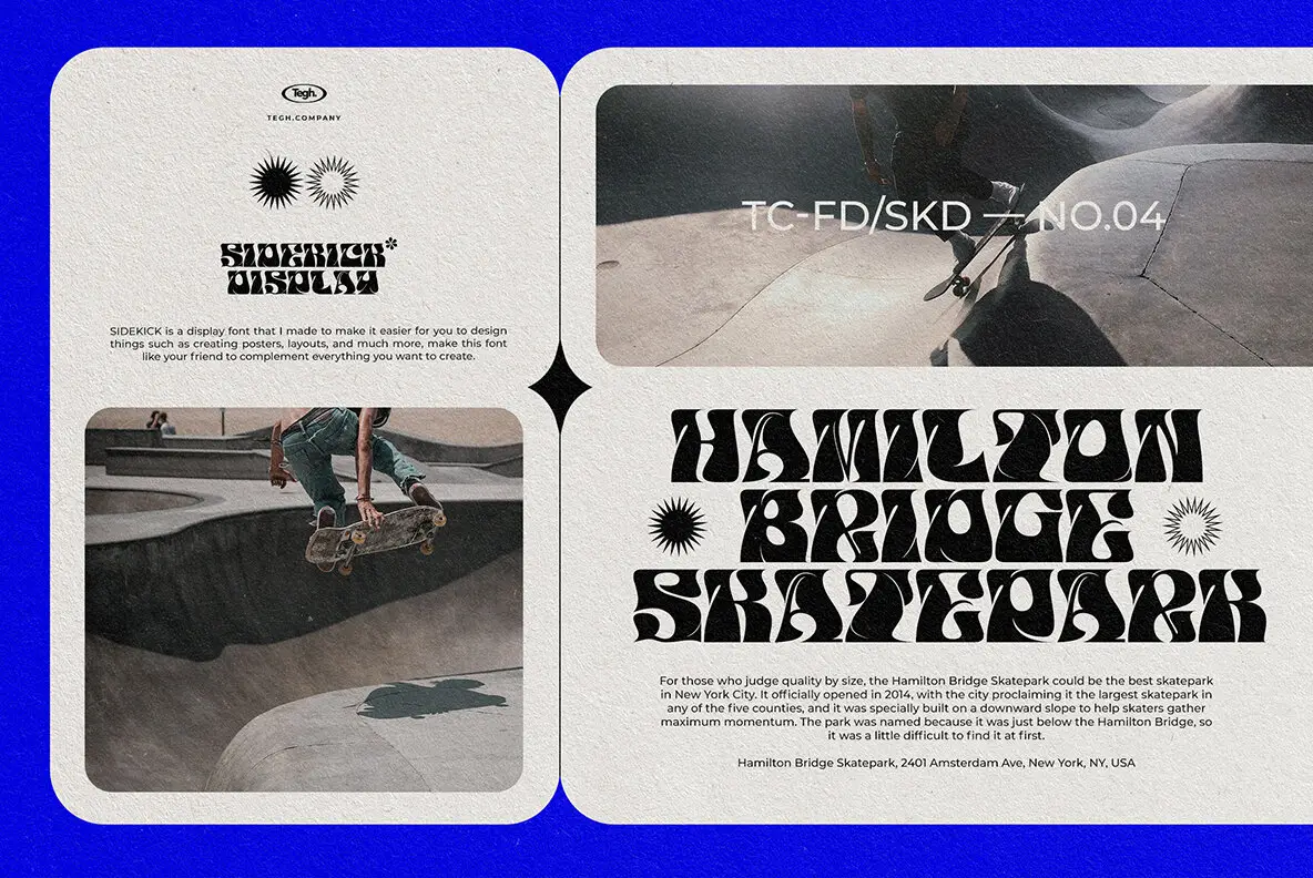 Sidekick Display Font - YouWorkForThem