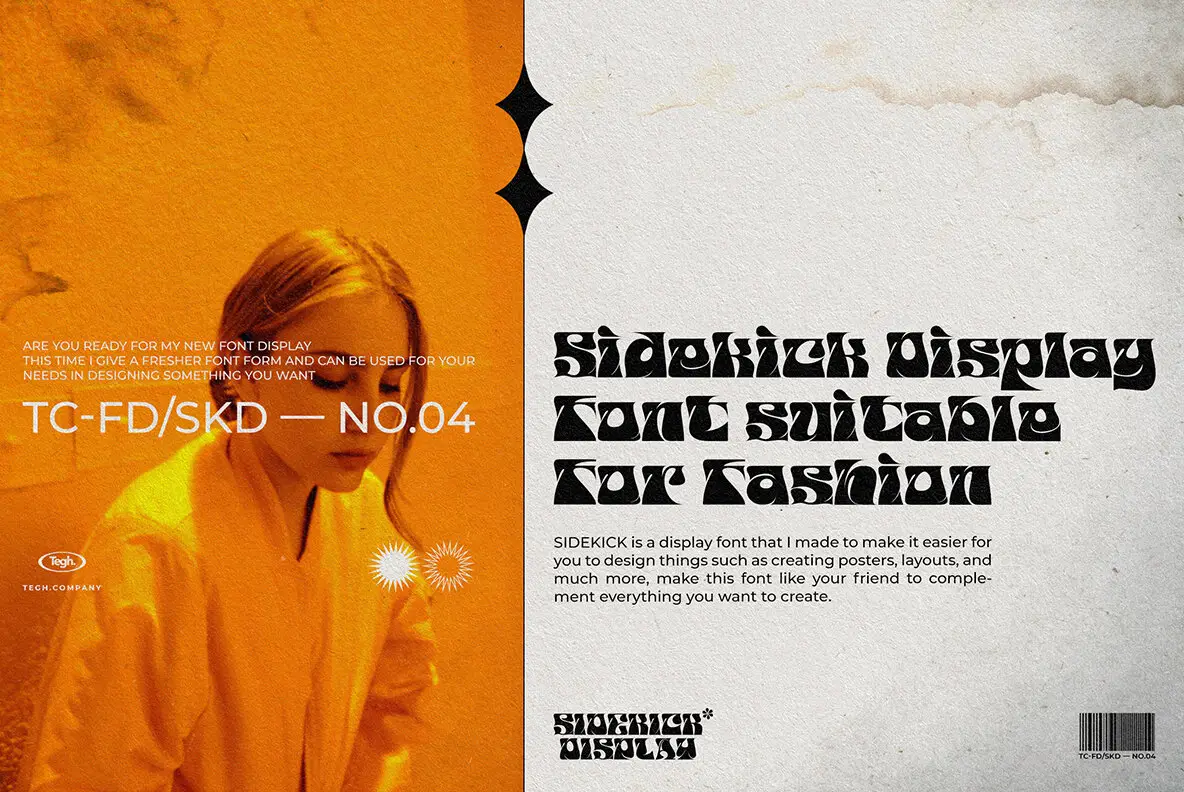 Sidekick Display Font - YouWorkForThem