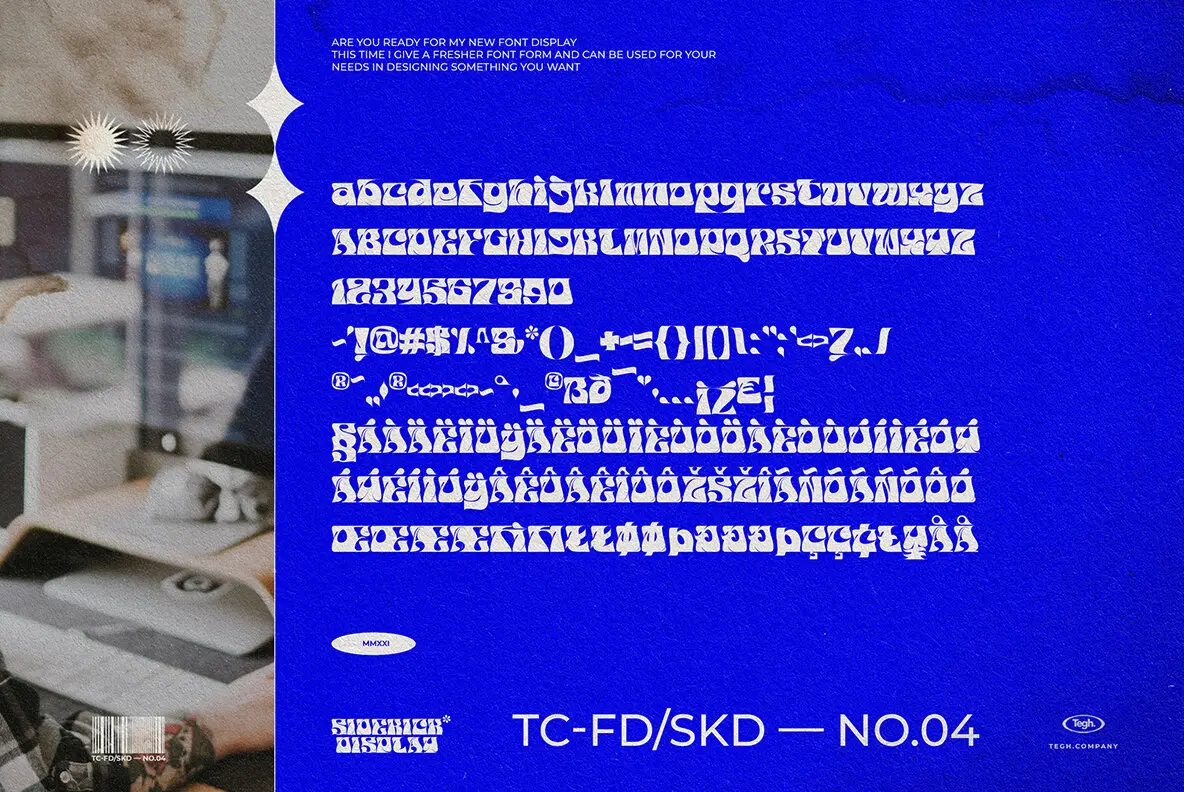 Sidekick Display Font - YouWorkForThem