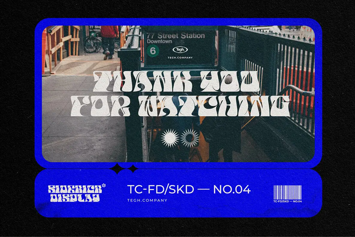 Sidekick Display Font - YouWorkForThem