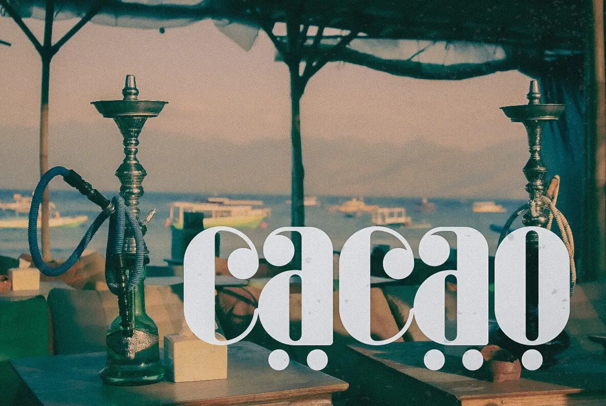 Cacao Font - YouWorkForThem