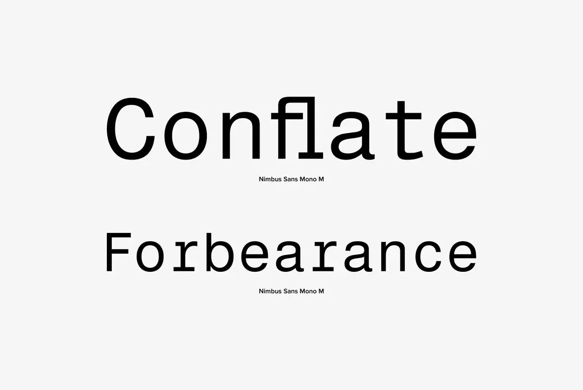 Nimbus Sans Mono Font Fontpath