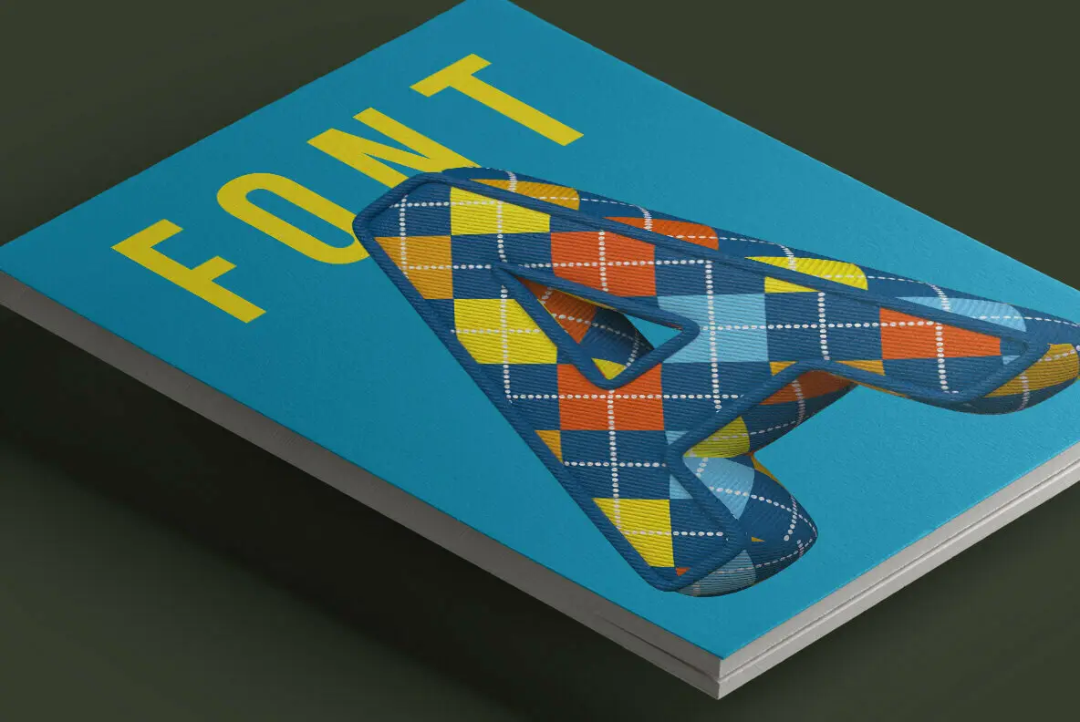 Color Textile SVG Font - YouWorkForThem