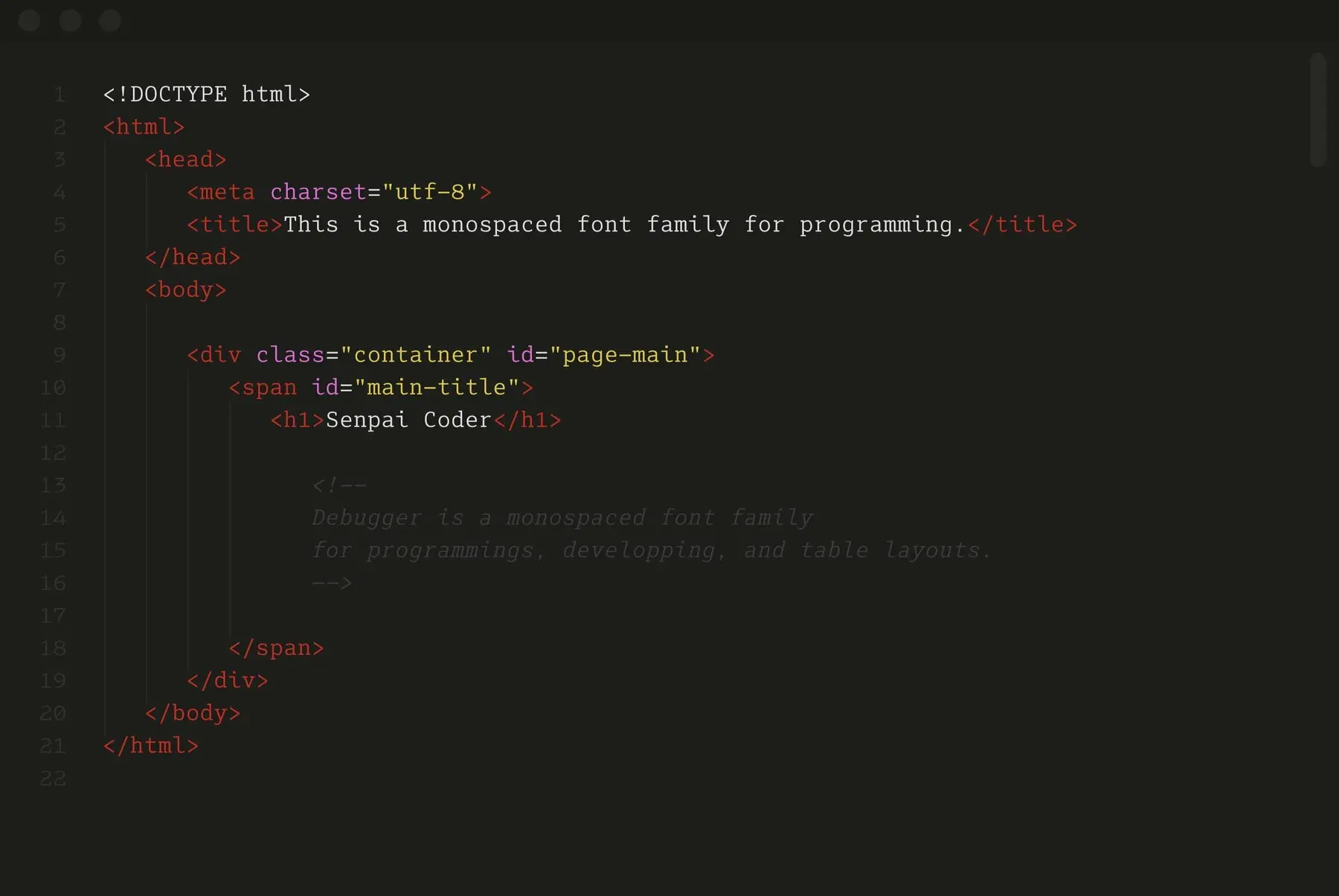Senpai Coder Font - FontPath