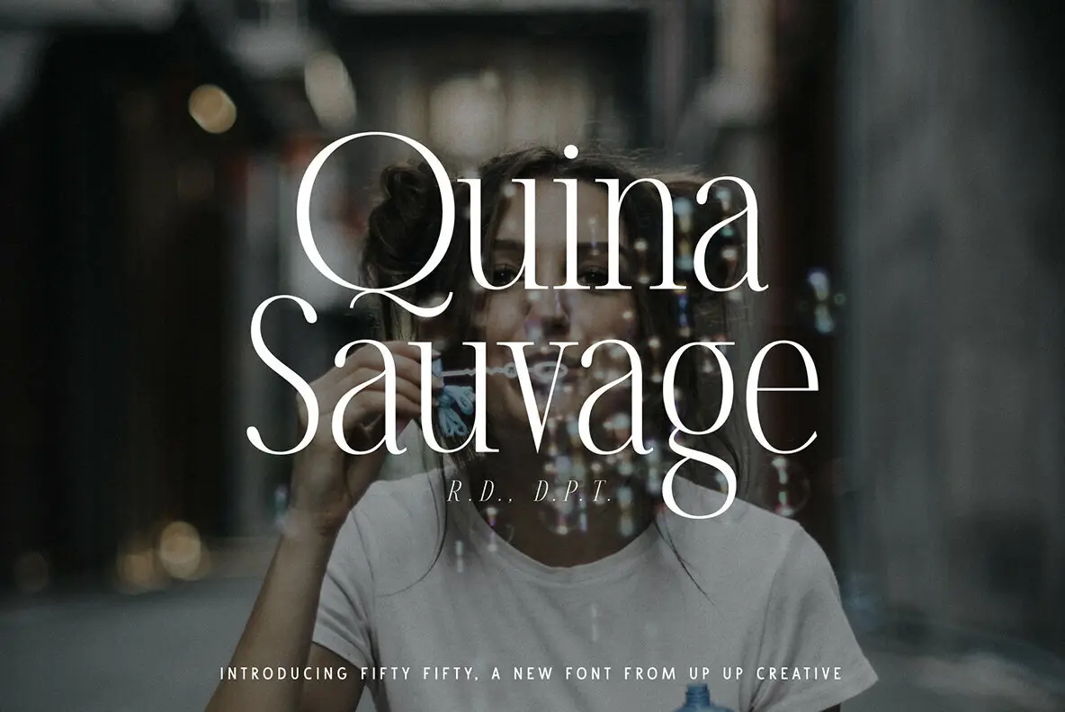 Fifty Fifty Font - YouWorkForThem