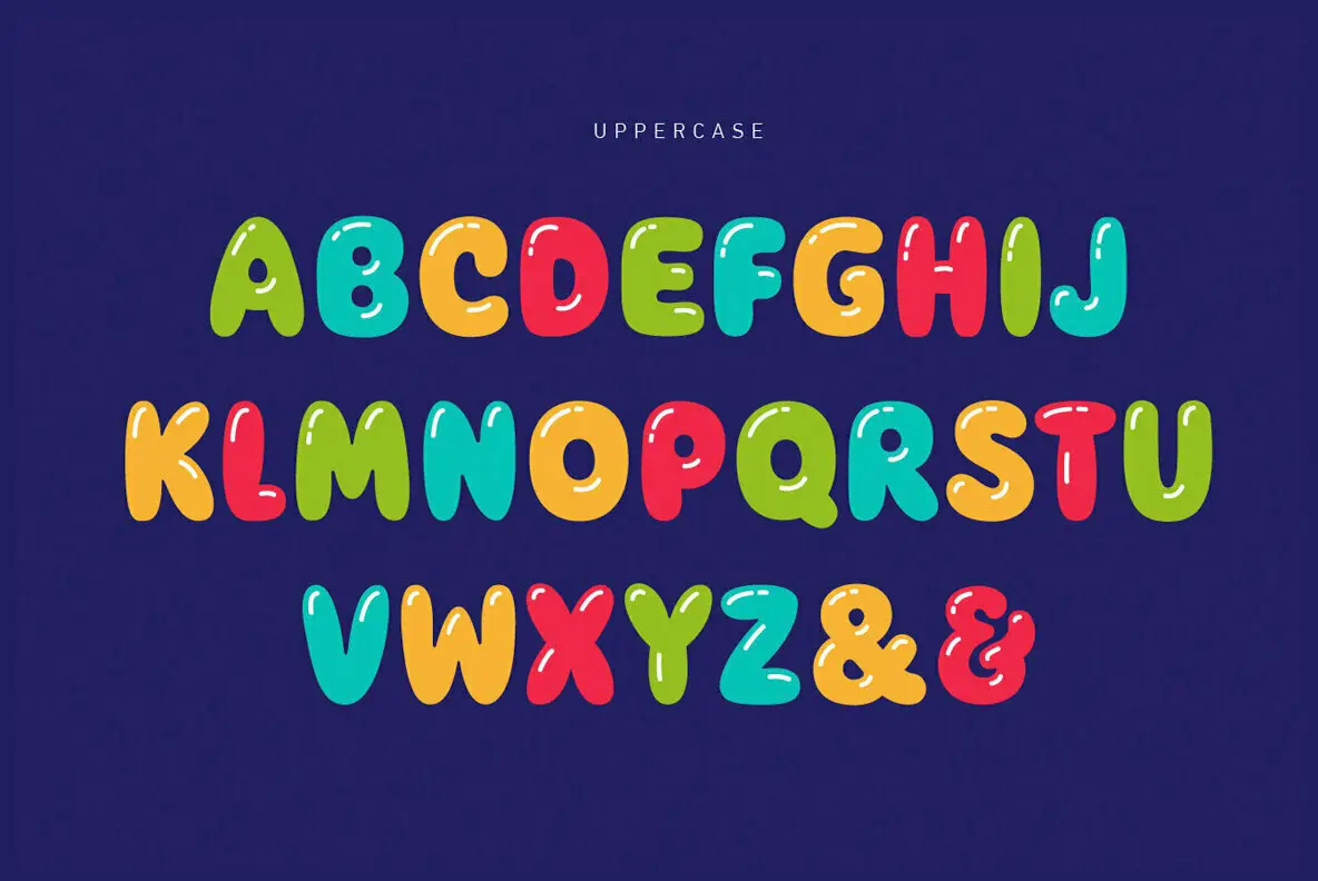 Balloon Font - YouWorkForThem