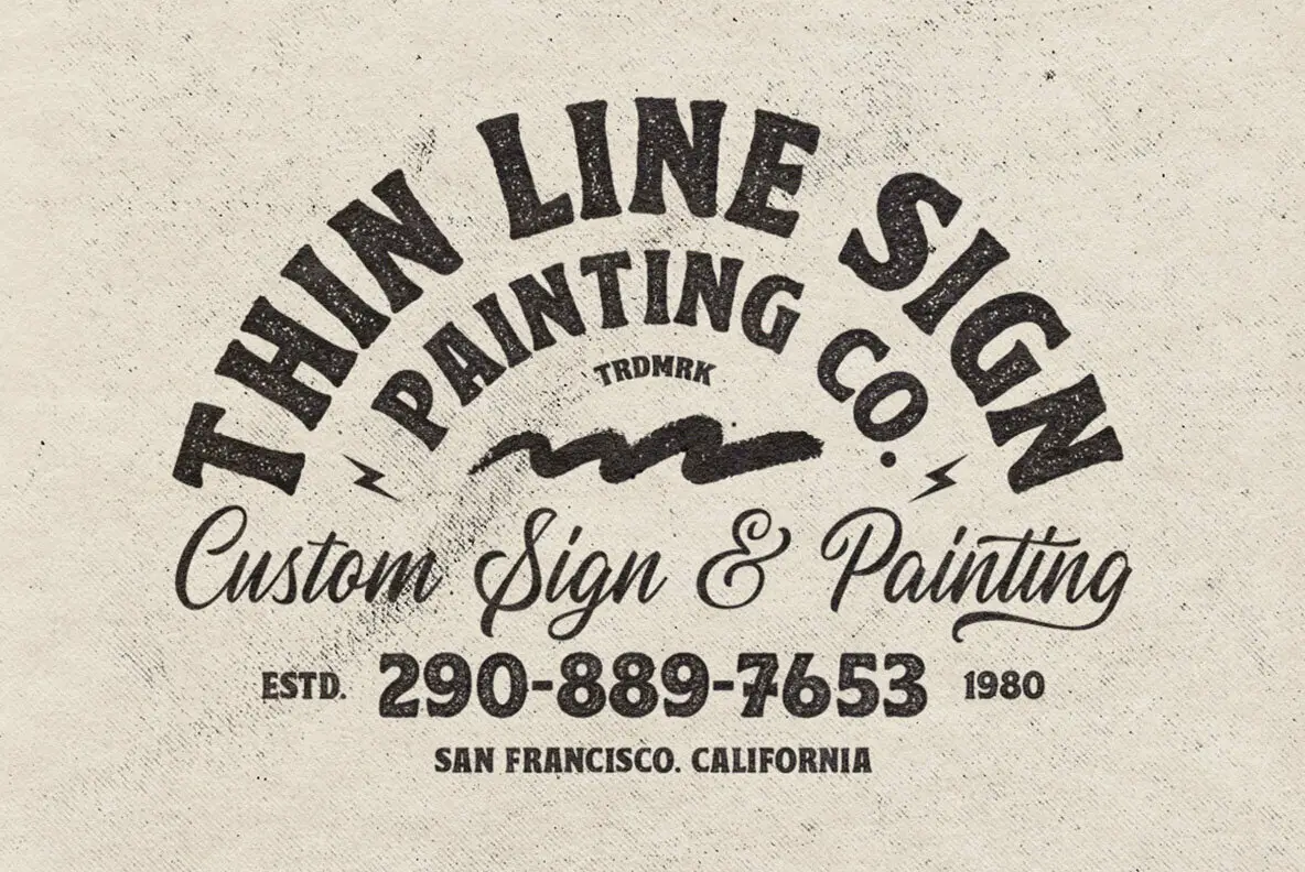 Penster Bross Font - YouWorkForThem