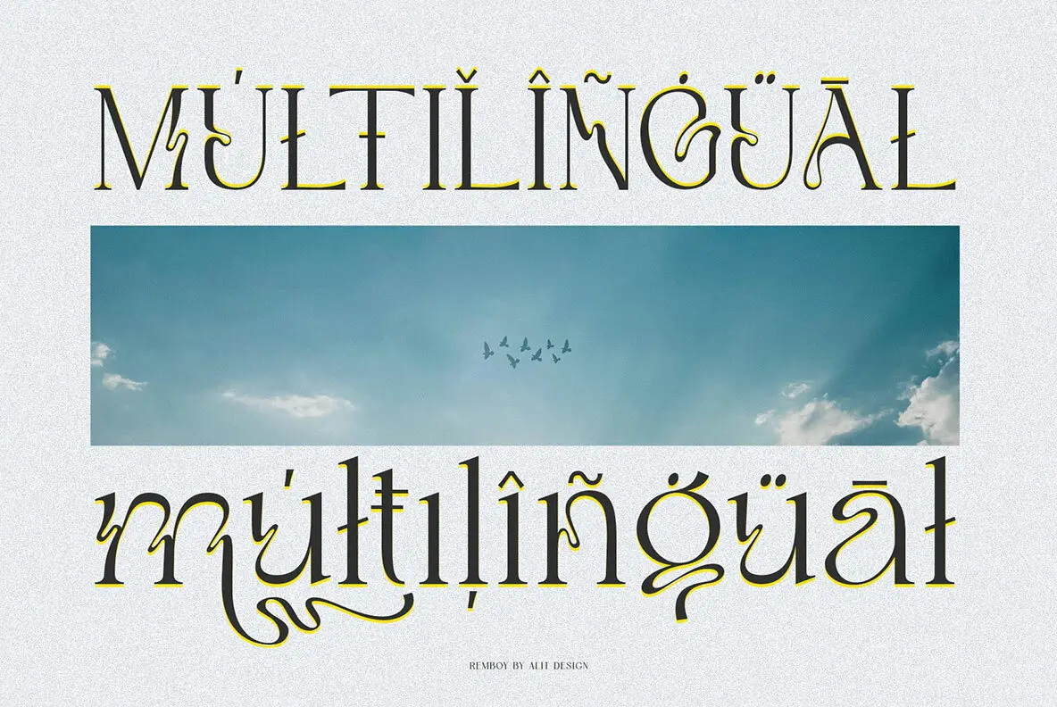 Remboy Font - YouWorkForThem