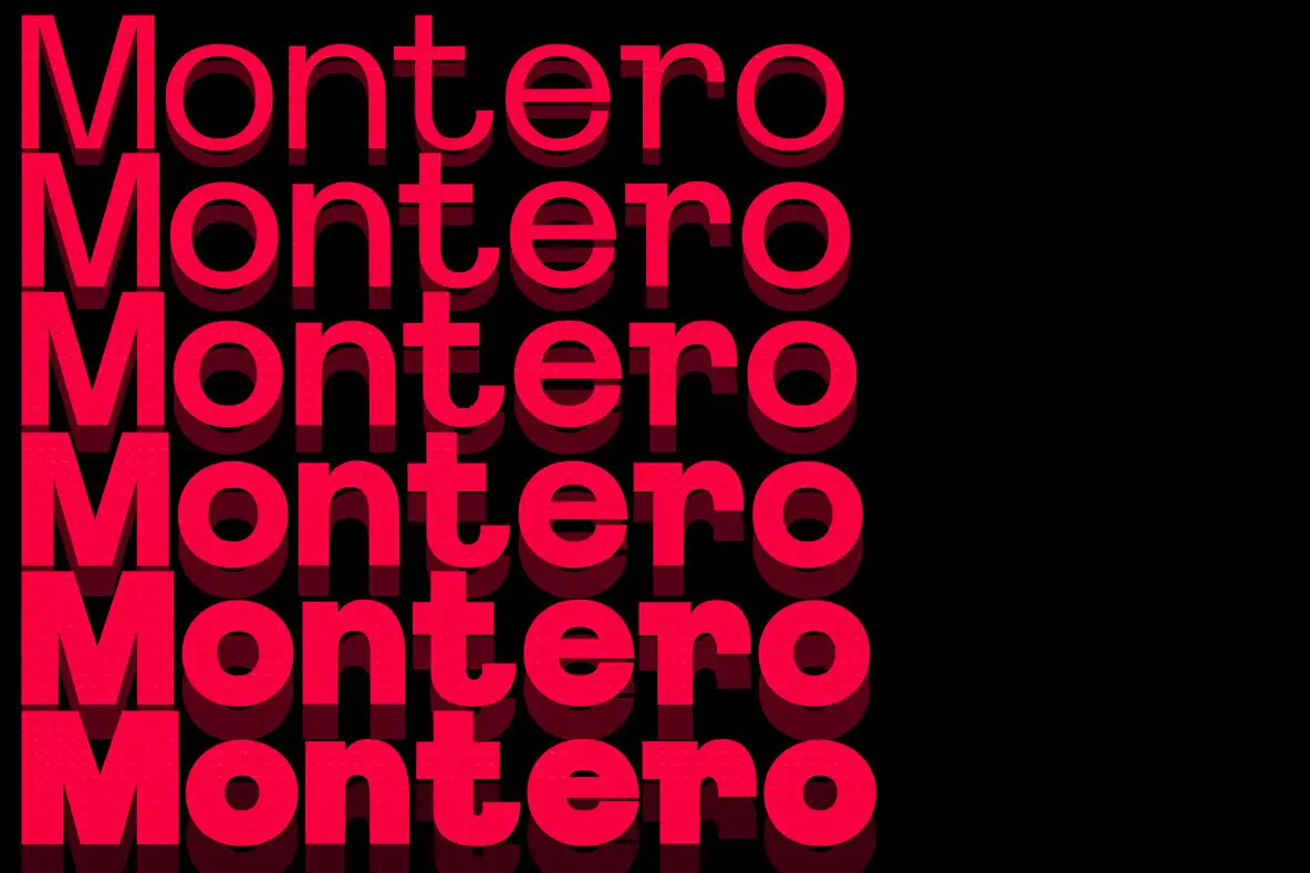 Montero Display Font - YouWorkForThem