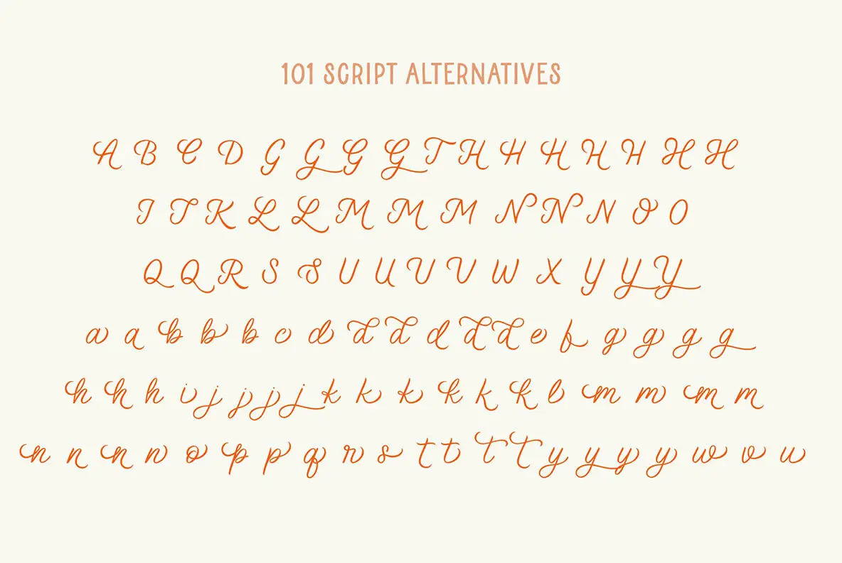Herb Garden Font Trio Font - FontPath